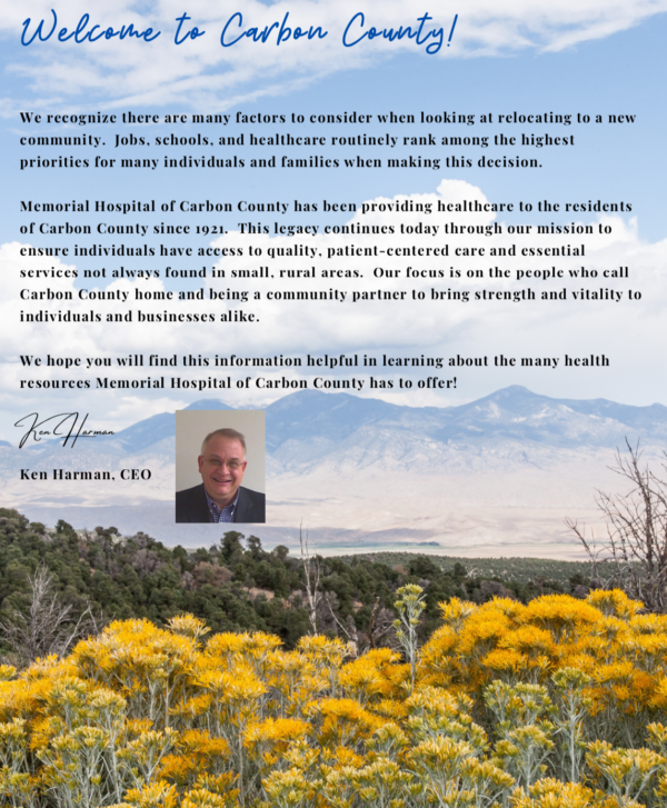 Resource Packet for Local Employers – Memorial Hospital of Carbon County